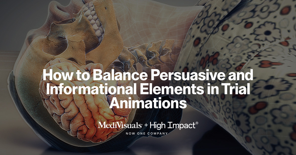Achieving Balance With Trial Animations | MediVisuals + High Impact
